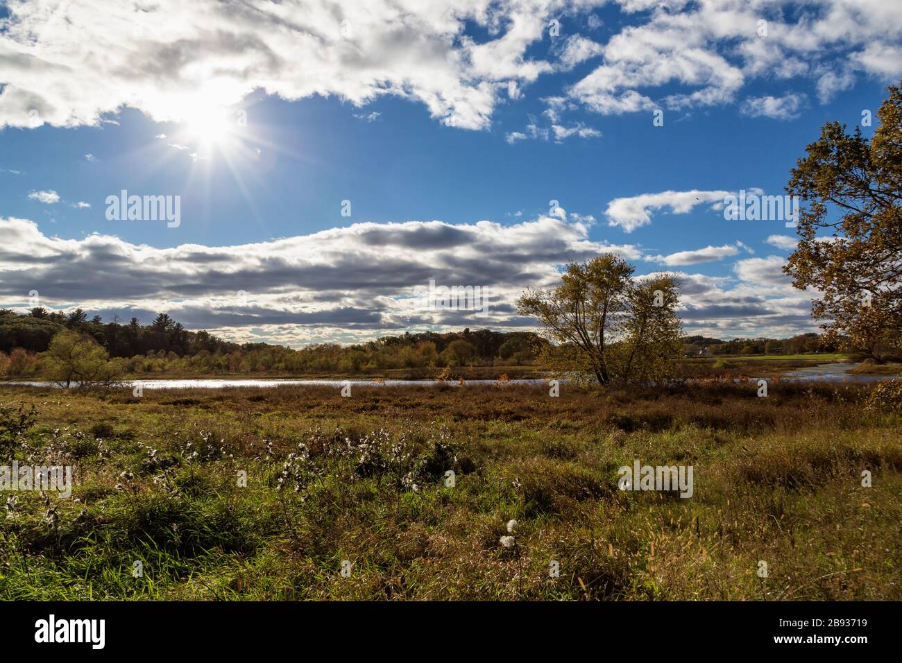 A Beautiful Fall Afternoon in Massachusetts Stock Photo - Alamy