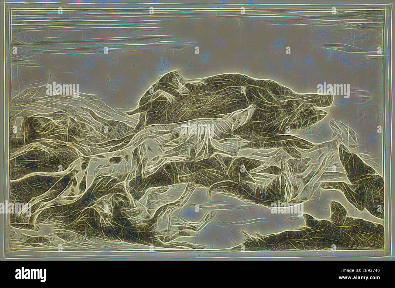 Peter Boel, Flemish, 1622-1674, The Wild Boar Hunt, mid-17th century ...