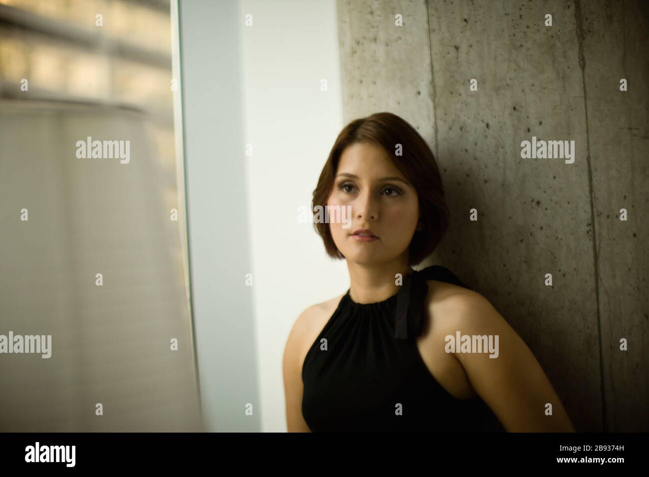 Portraits modern people looking left hi-res stock photography and ...