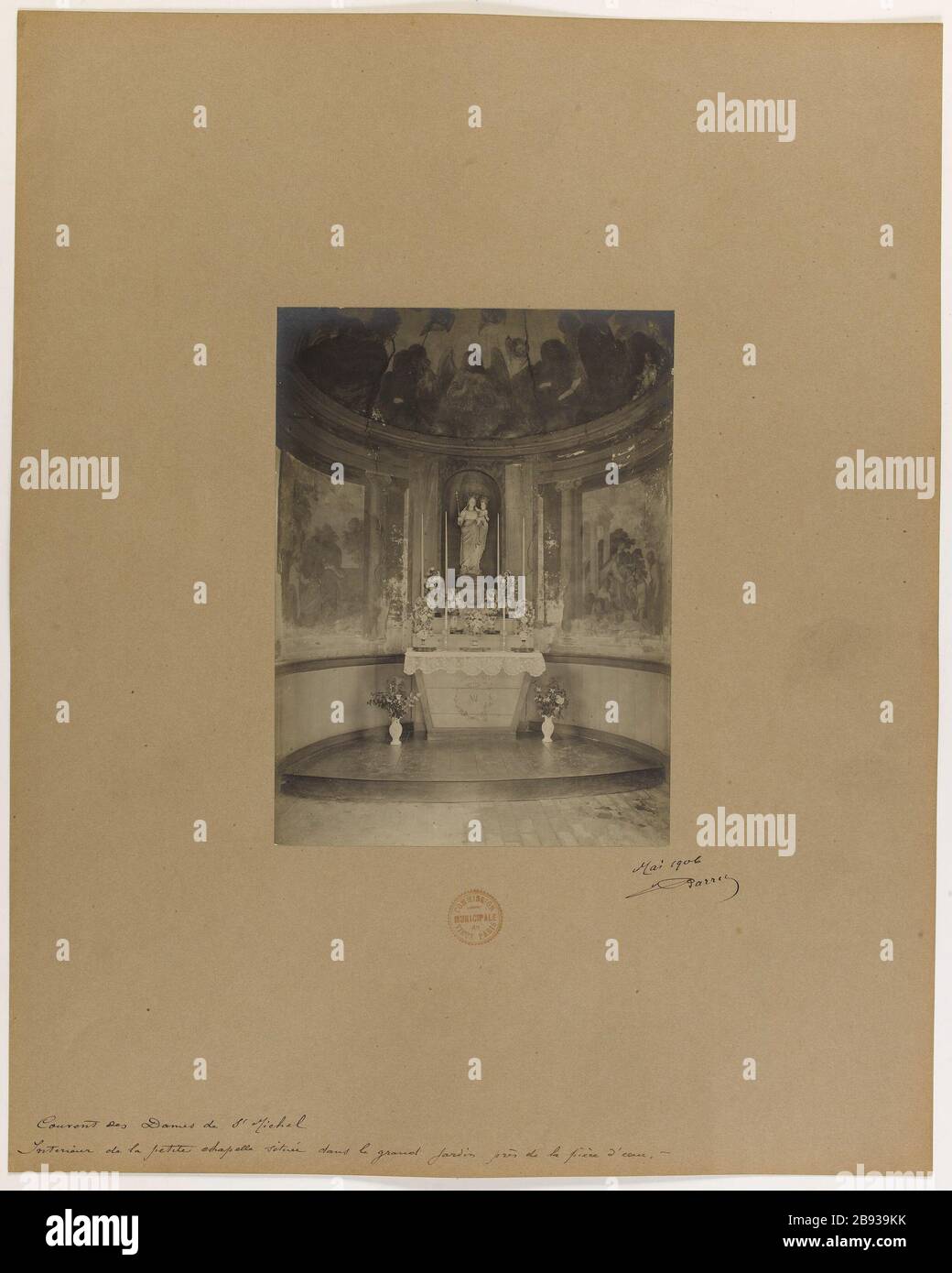 Convent of the Sisters of St Michel / Inside the small chapel in the ...