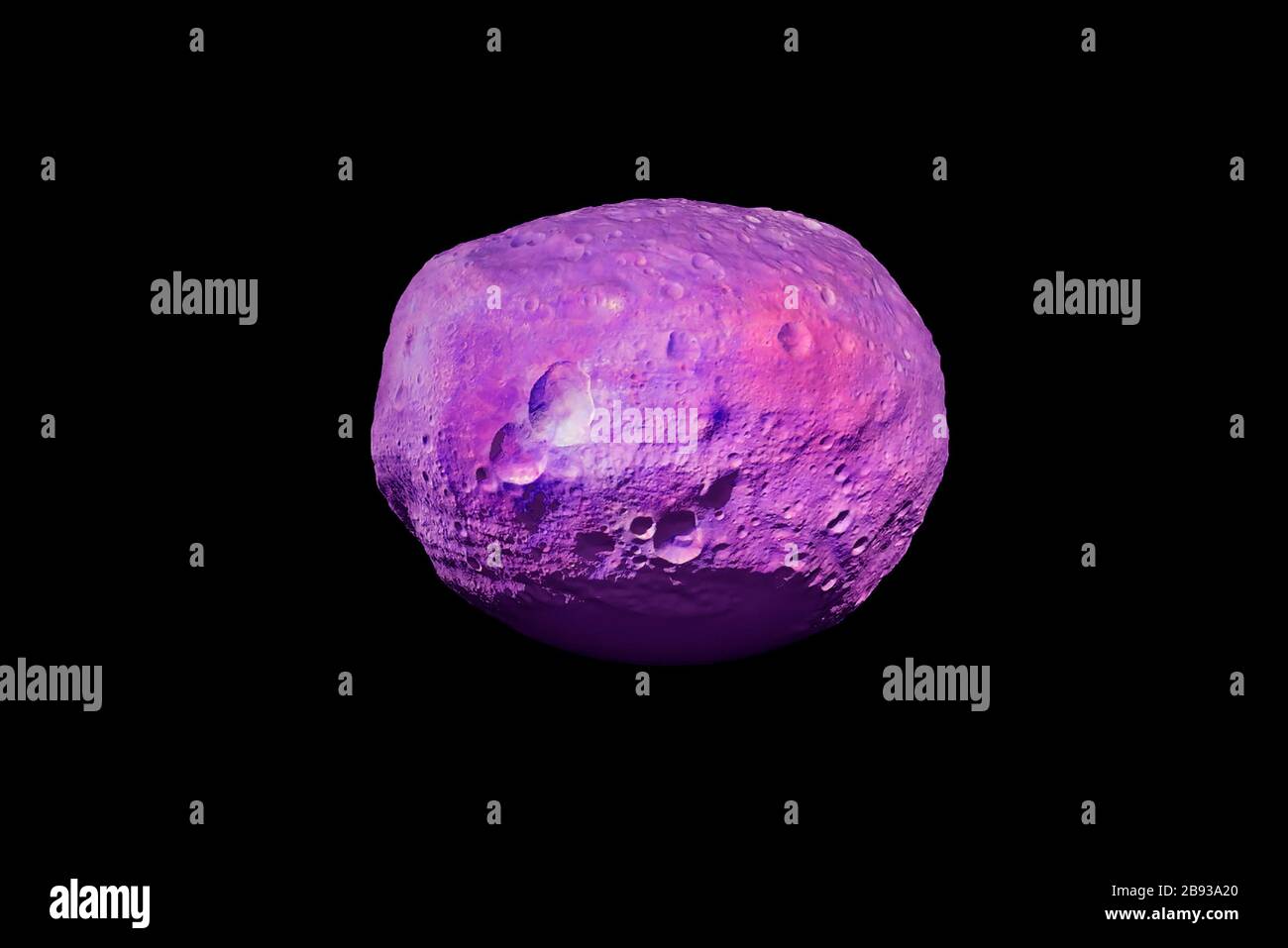Glamorous asteroid, pink. Elements of this image were furnished by NASA ...