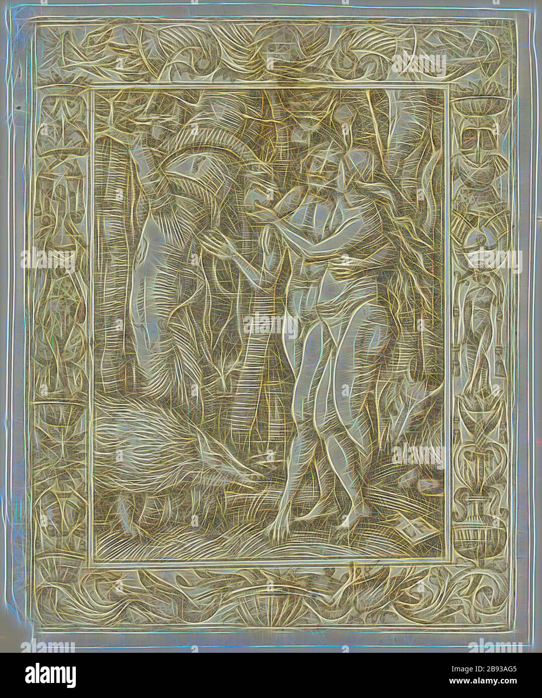 Lambert Hopfer, German, after Albrecht Dürer, German, 1471-1528, Adam ...