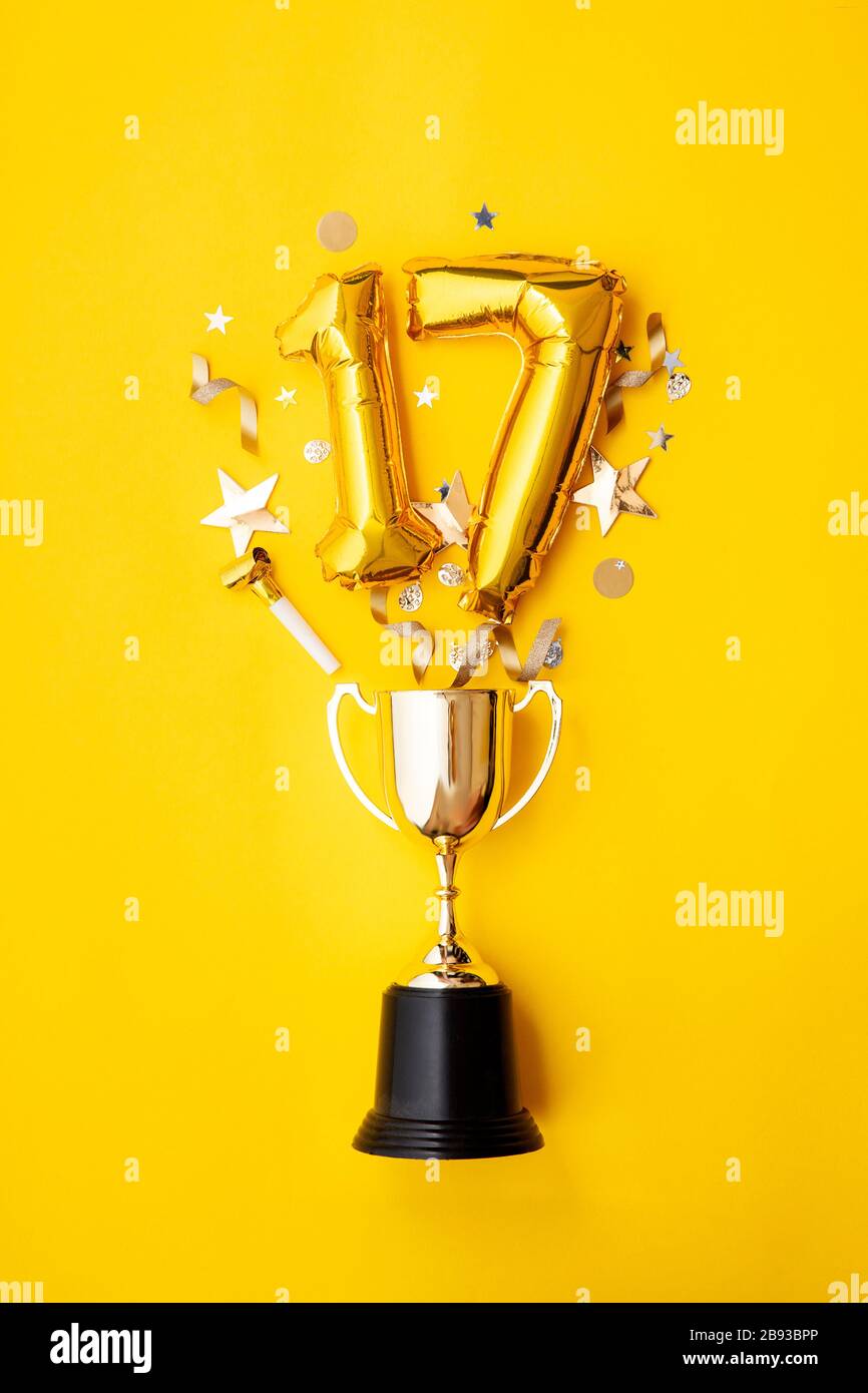 17th birthday card hi-res stock photography and images - Alamy