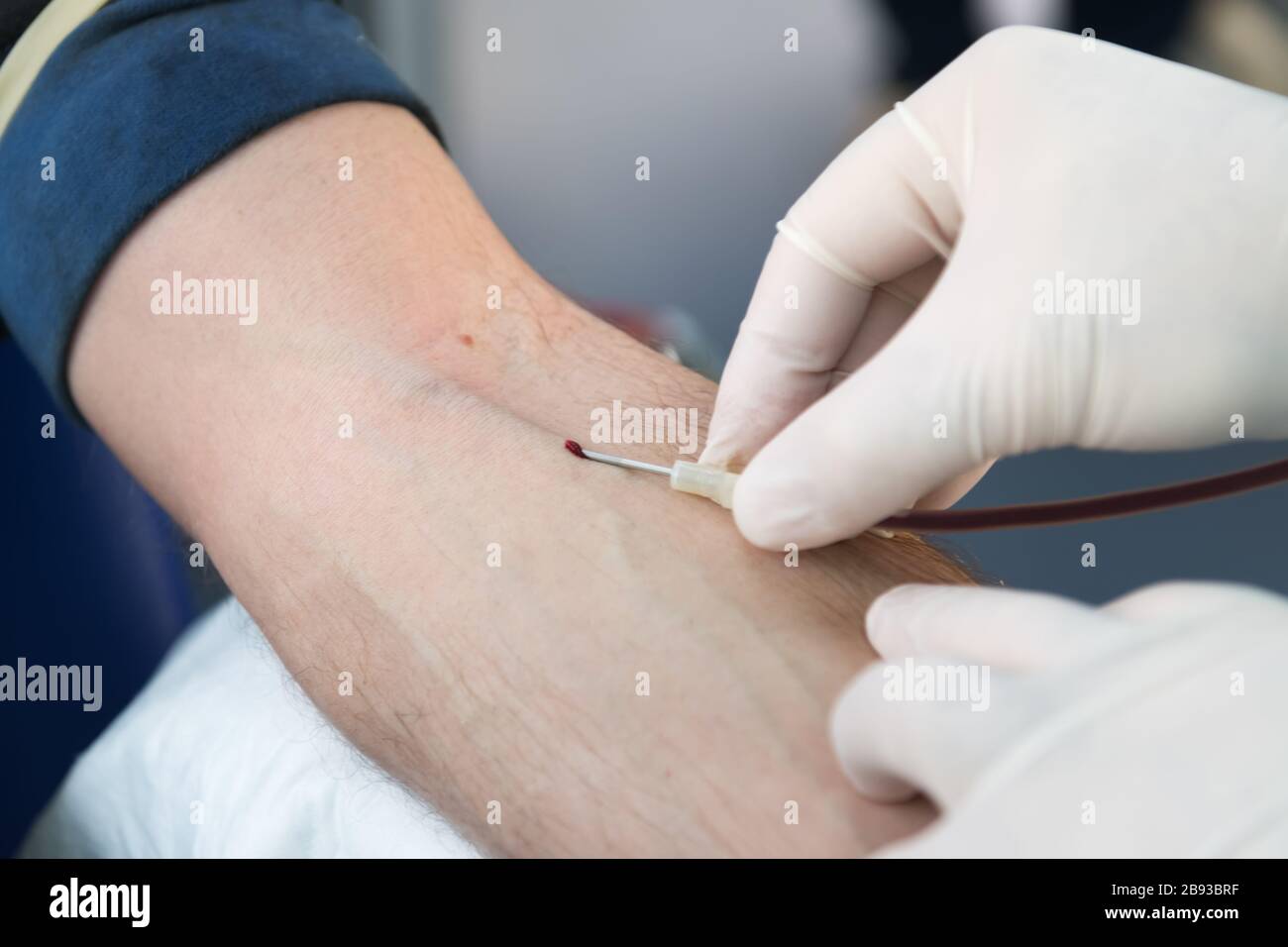 Blood transfusion station hi-res stock photography and images - Alamy