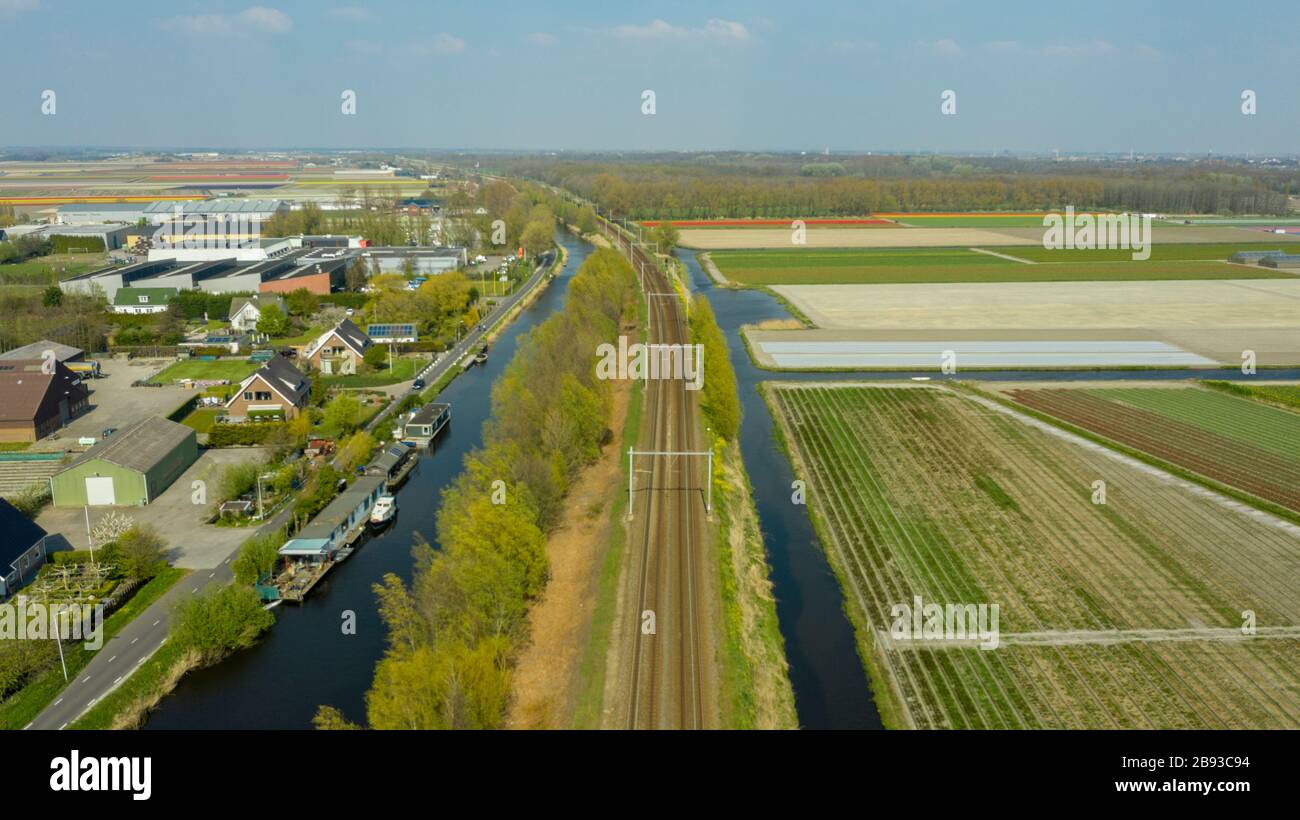 Aerial dutch village hi-res stock photography and images - Alamy