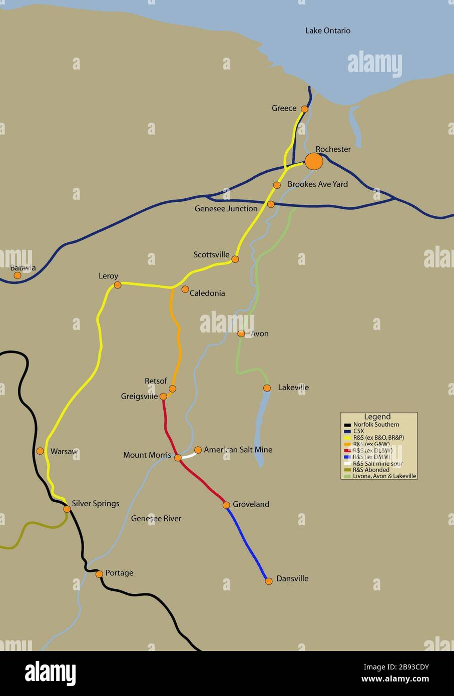 Rochester railroad hi-res stock photography and images - Alamy