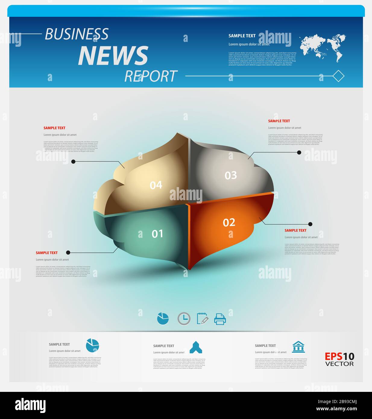 Data visualization infographic hi-res stock photography and images - Alamy
