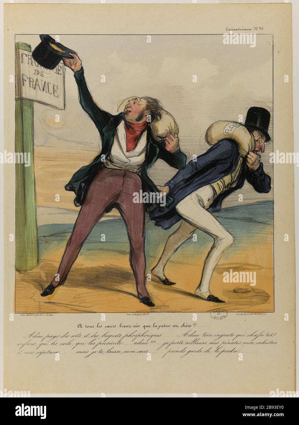HEARTS ALL WELL NES THAT THE COUNTRY IS EXPENSIVE !! .. Honoré Daumier ...