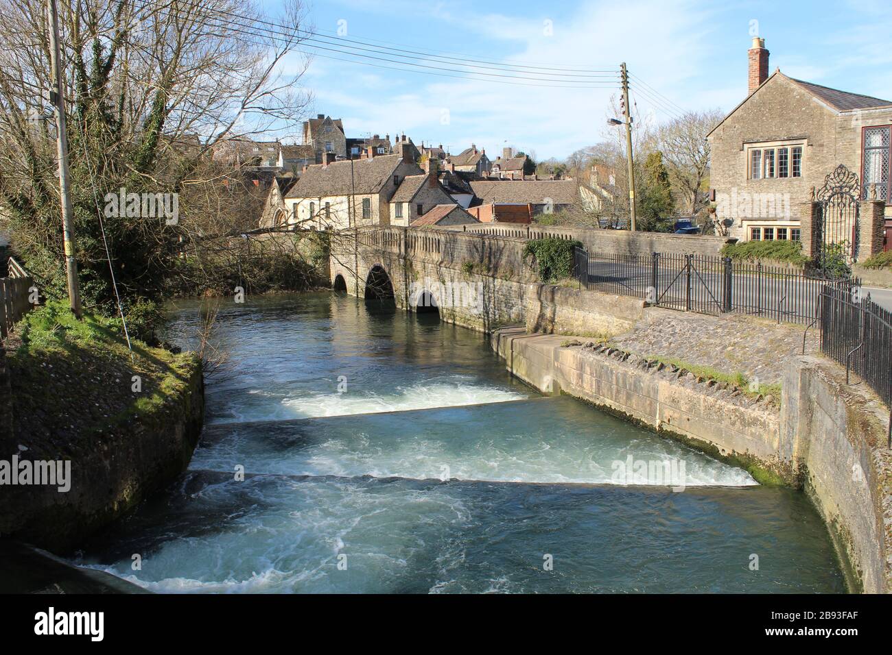 River Avon at Malmesbury Stock Photo - Alamy