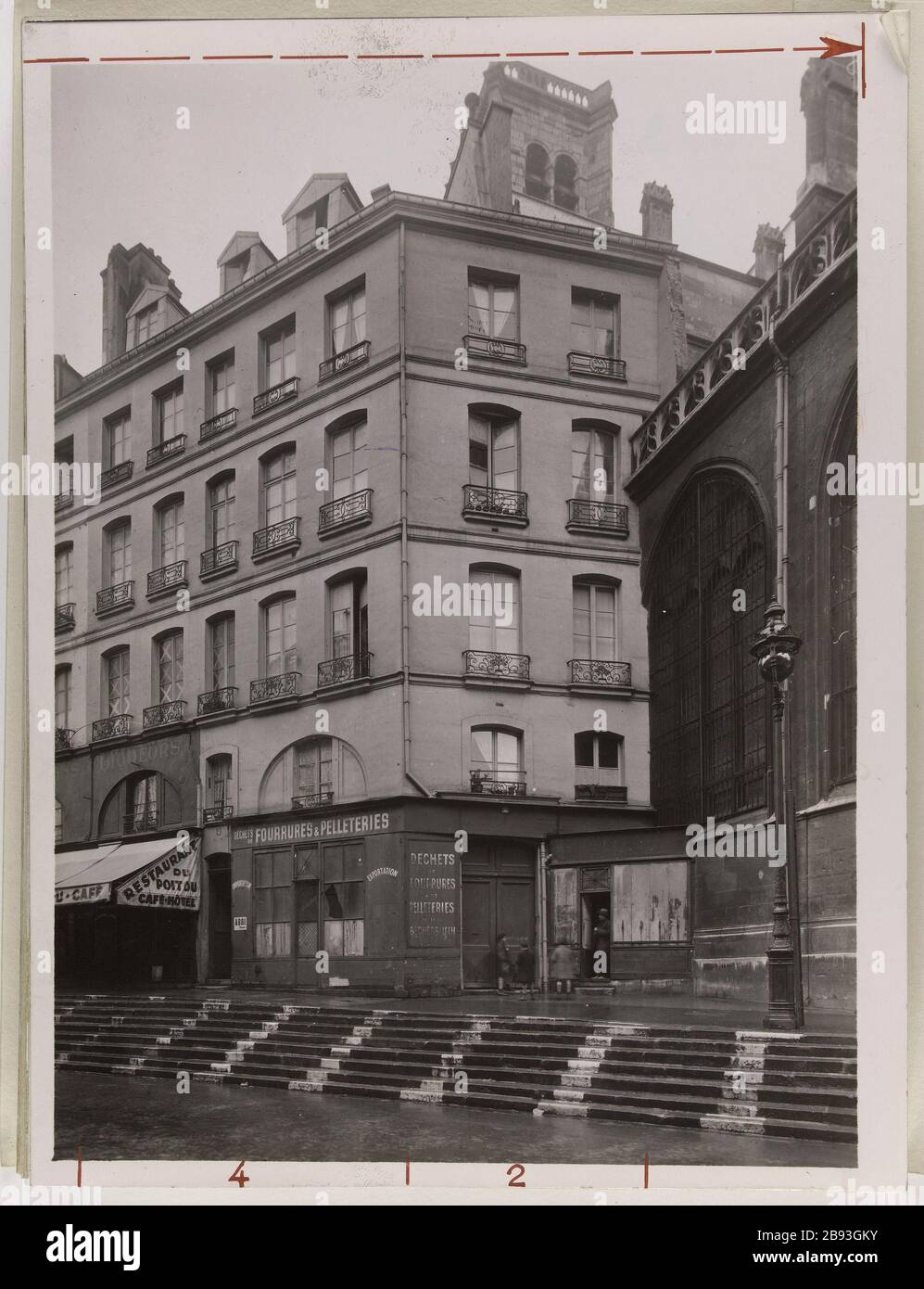 4, 2 rue François Miron (block No. 16), 4th district. Service technique ...