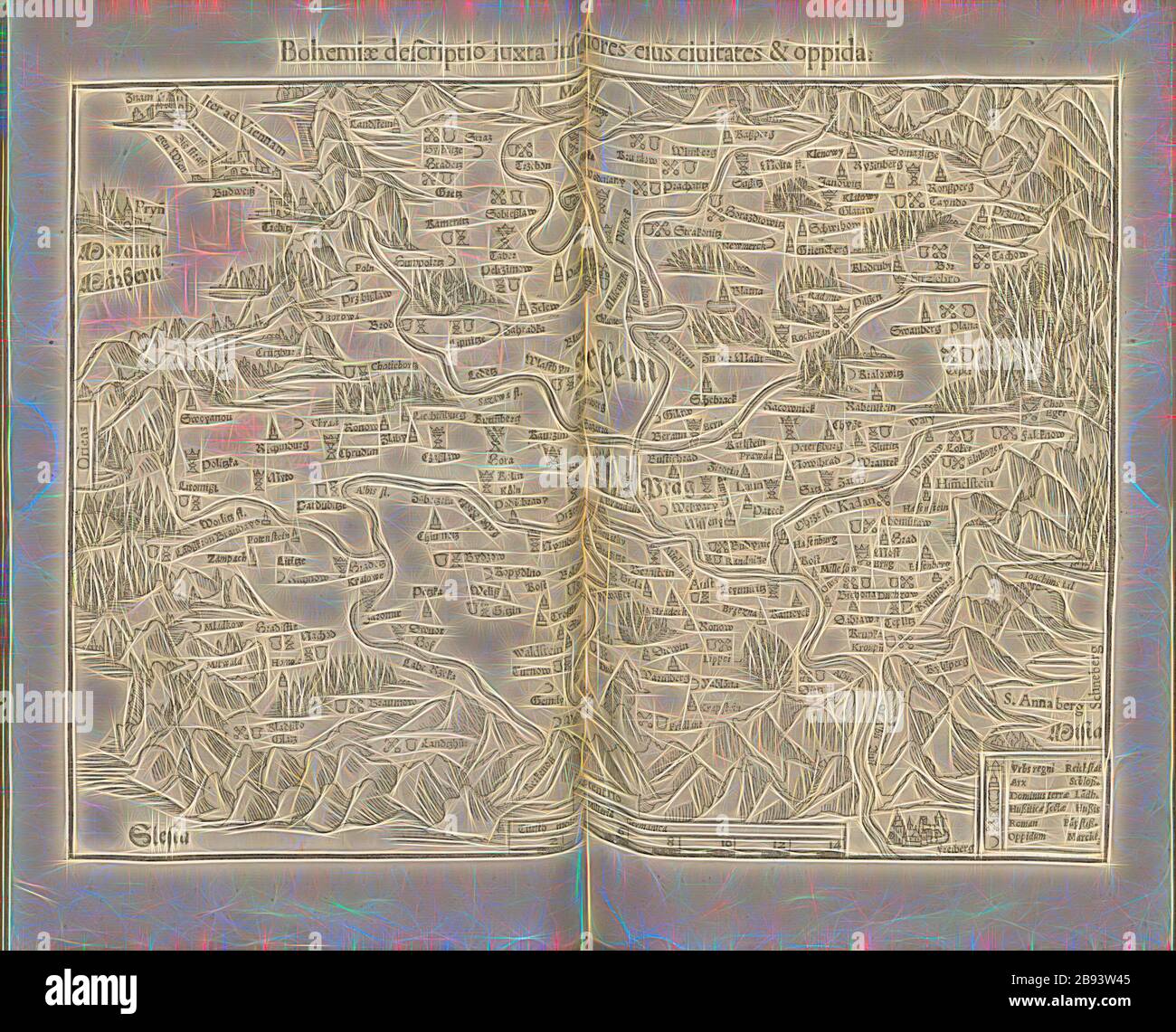 16th century bohemia map hi-res stock photography and images - Alamy
