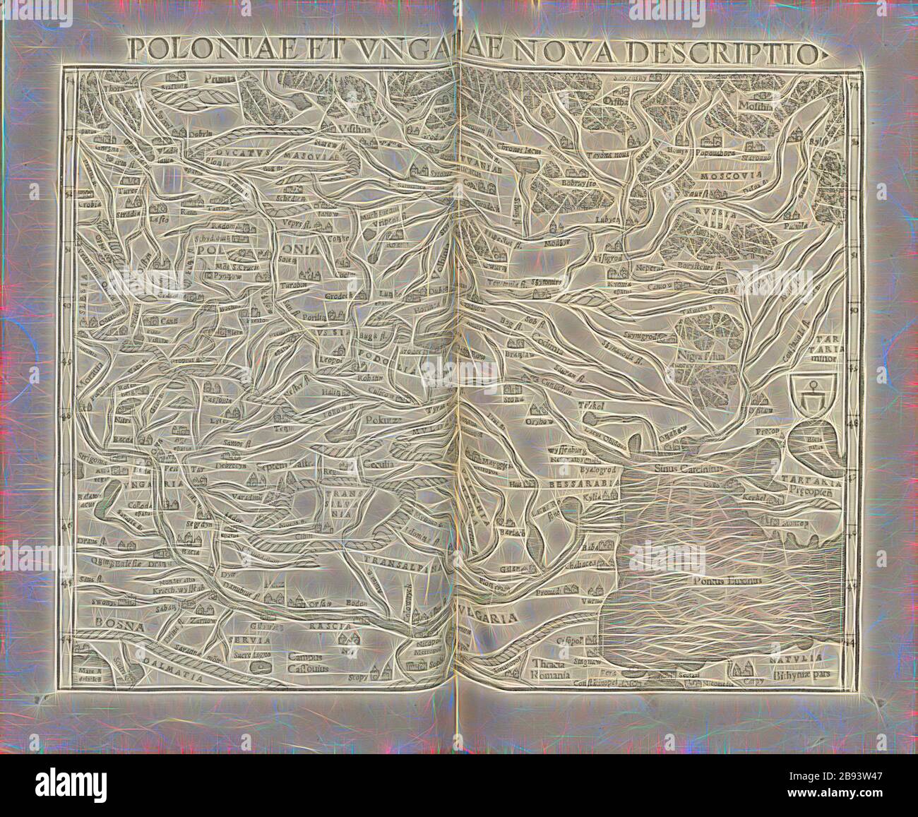 16th century hungary map hi-res stock photography and images - Alamy