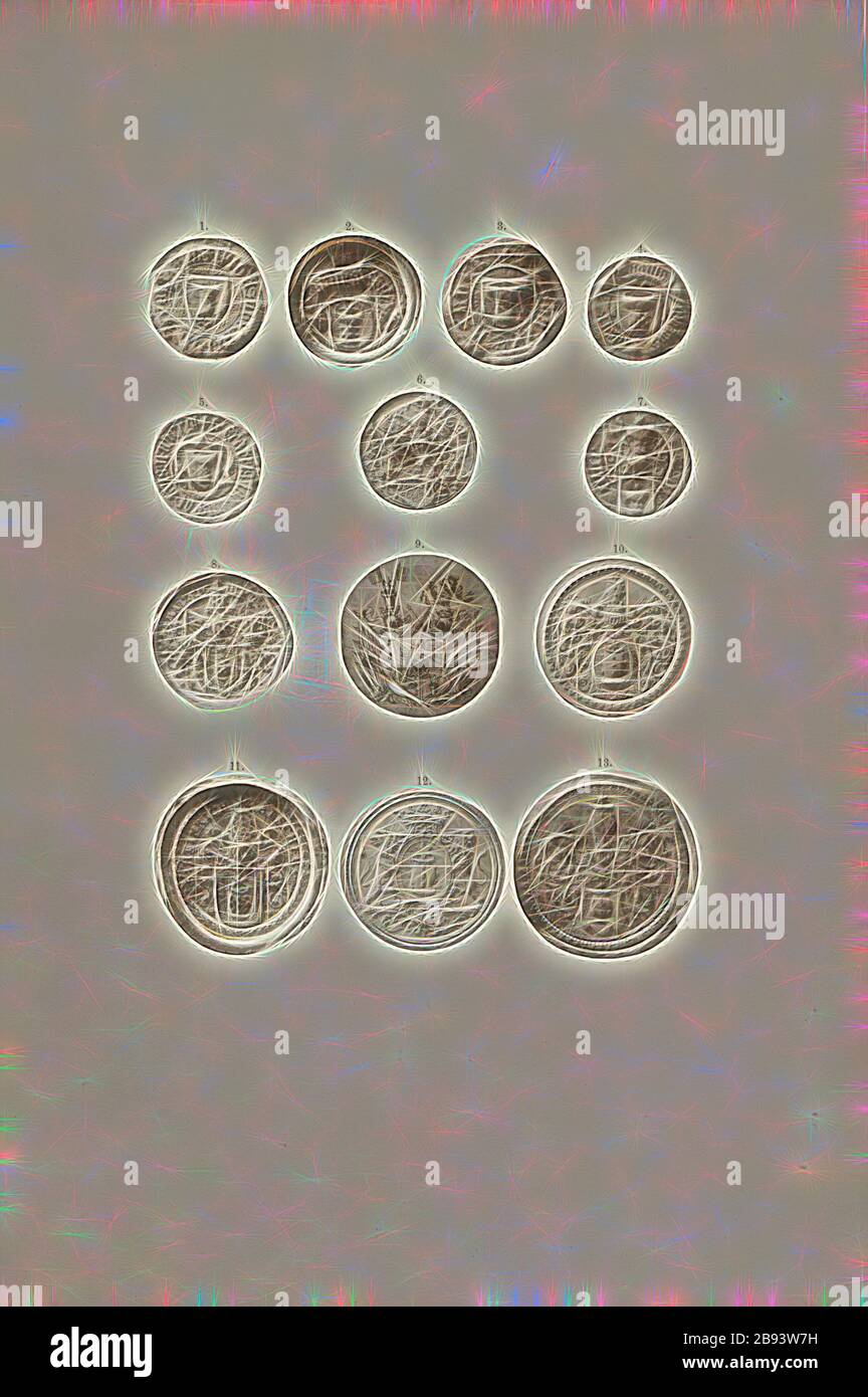 Seal panel Escher family from the glass, Seal of Johannes Escher ...