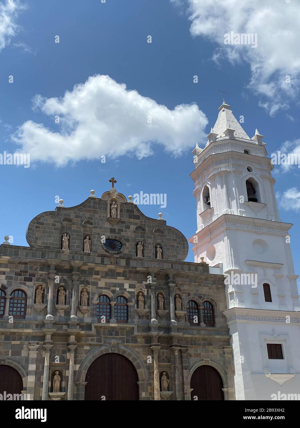 panama City and the canal Stock Photo - Alamy