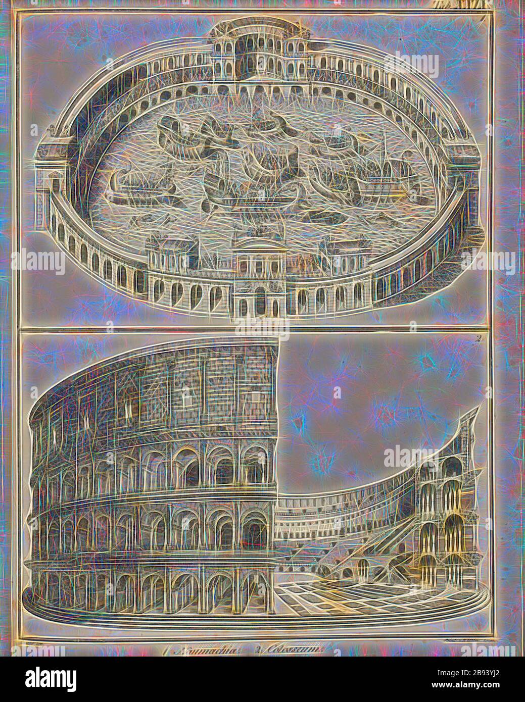 Amphitheater naumachia rome hi-res stock photography and images - Alamy