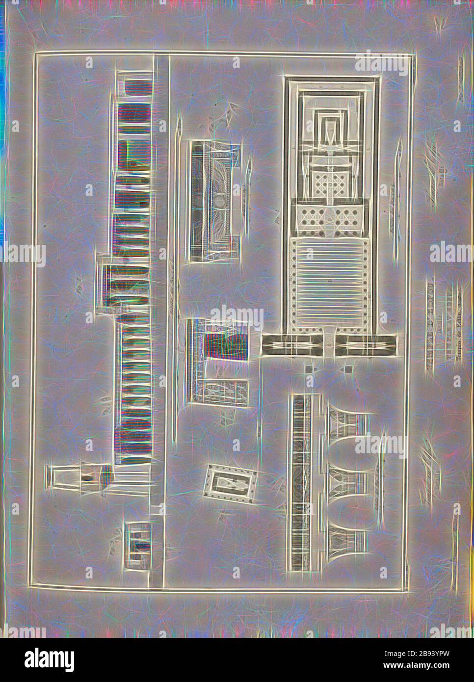 Edfu floor plan hi-res stock photography and images - Alamy