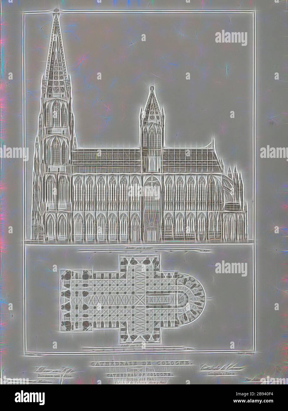 Cologne cathedral floor plan hi-res stock photography and images - Alamy