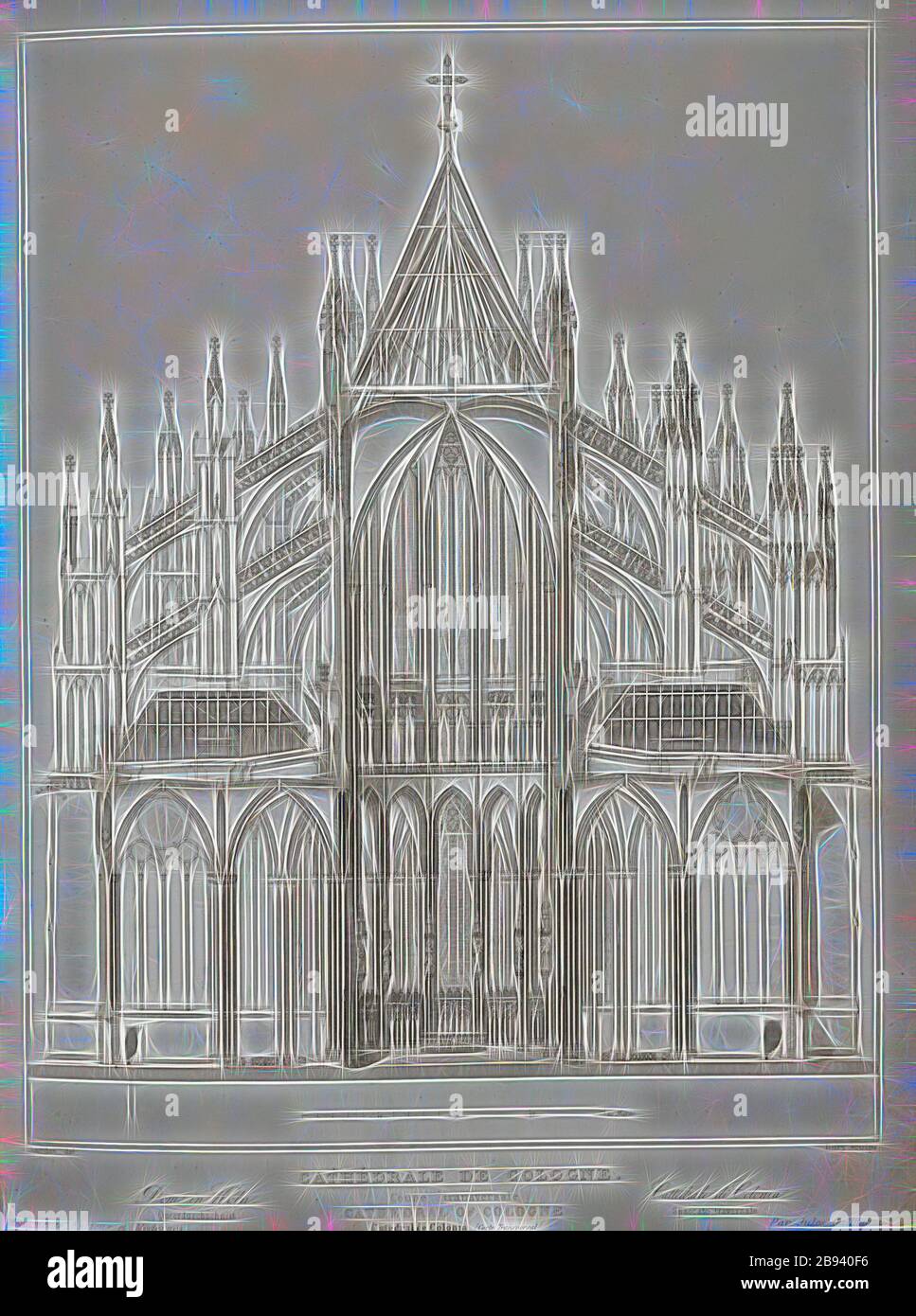 Cologne Cathedral. cross section, Cross section of Cologne Cathedral ...