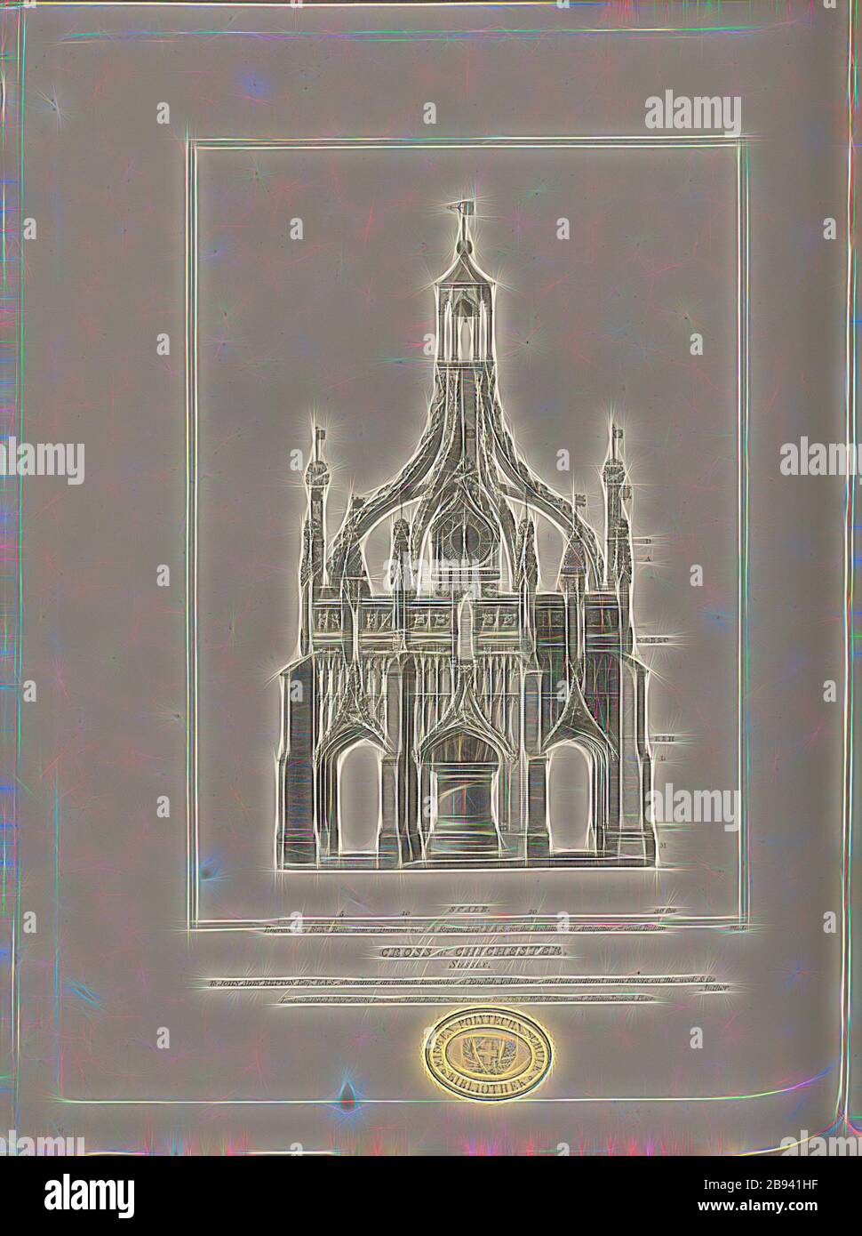 Cross at Chichester, Sussex, Chichester Market Cross in Chichester ...