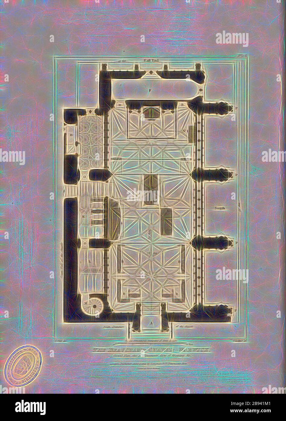 The Beauchamp Chapel: Warwick, Ground Plan, sites of Monuments, form of ...