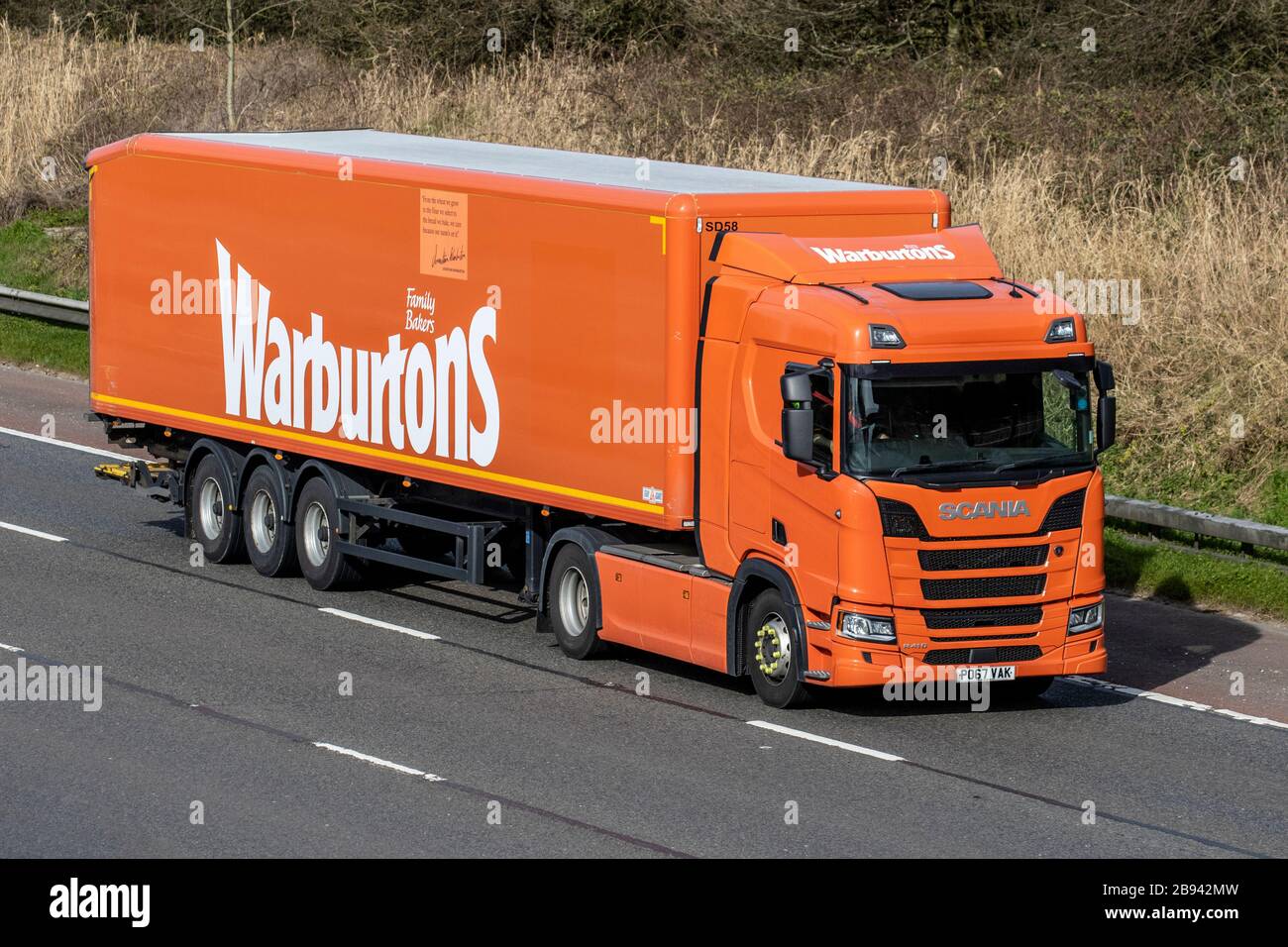 Supermarket warburtons delivery High Resolution Stock Photography and ...