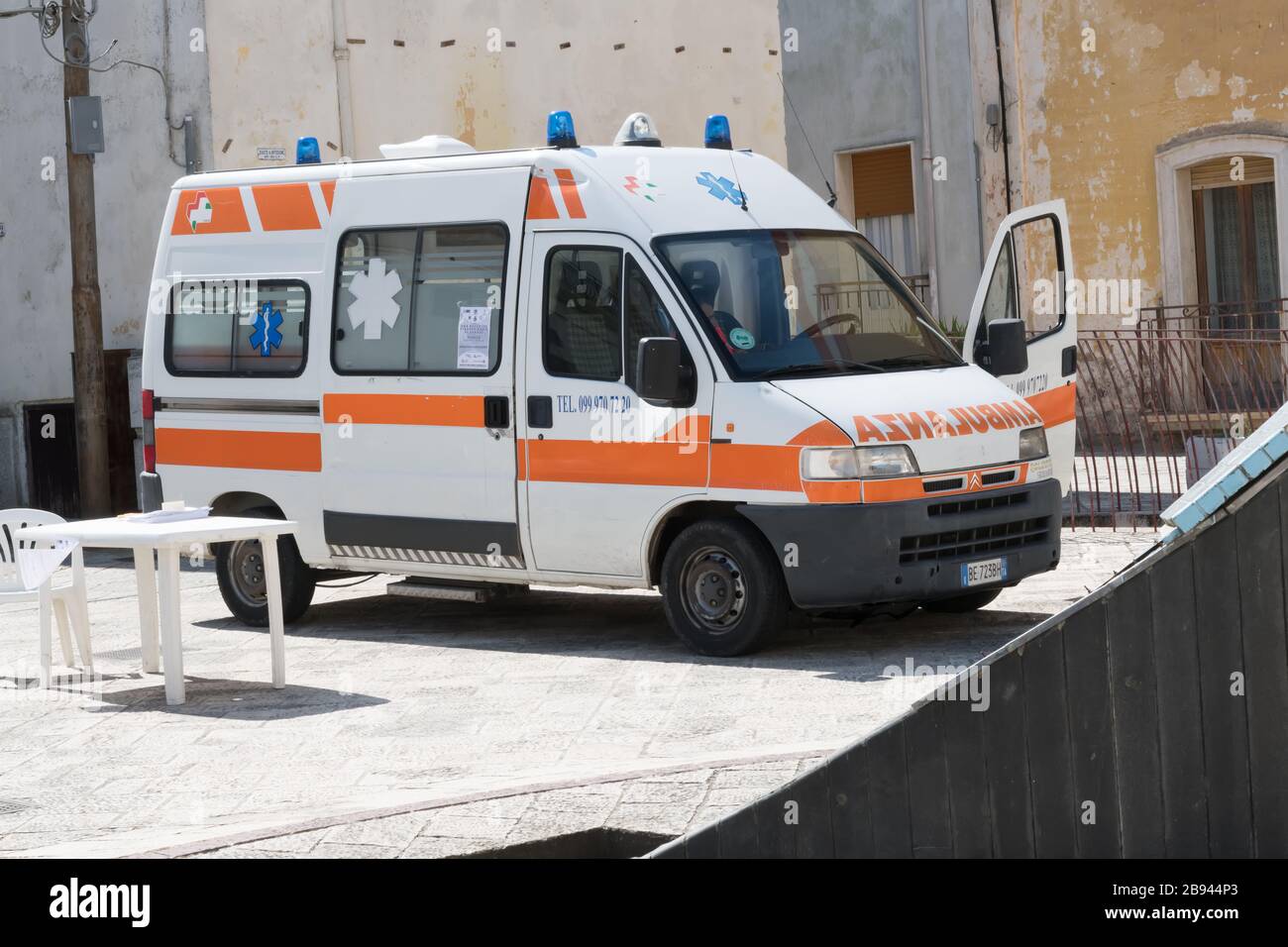 Bologna rescue ambulance hi-res stock photography and images - Alamy