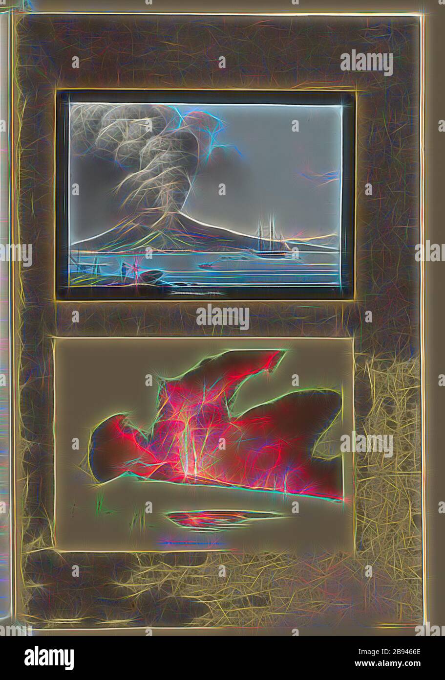 Cenere of 1794 - Eruption of 1794, Vesuvius around 1794 with large ...