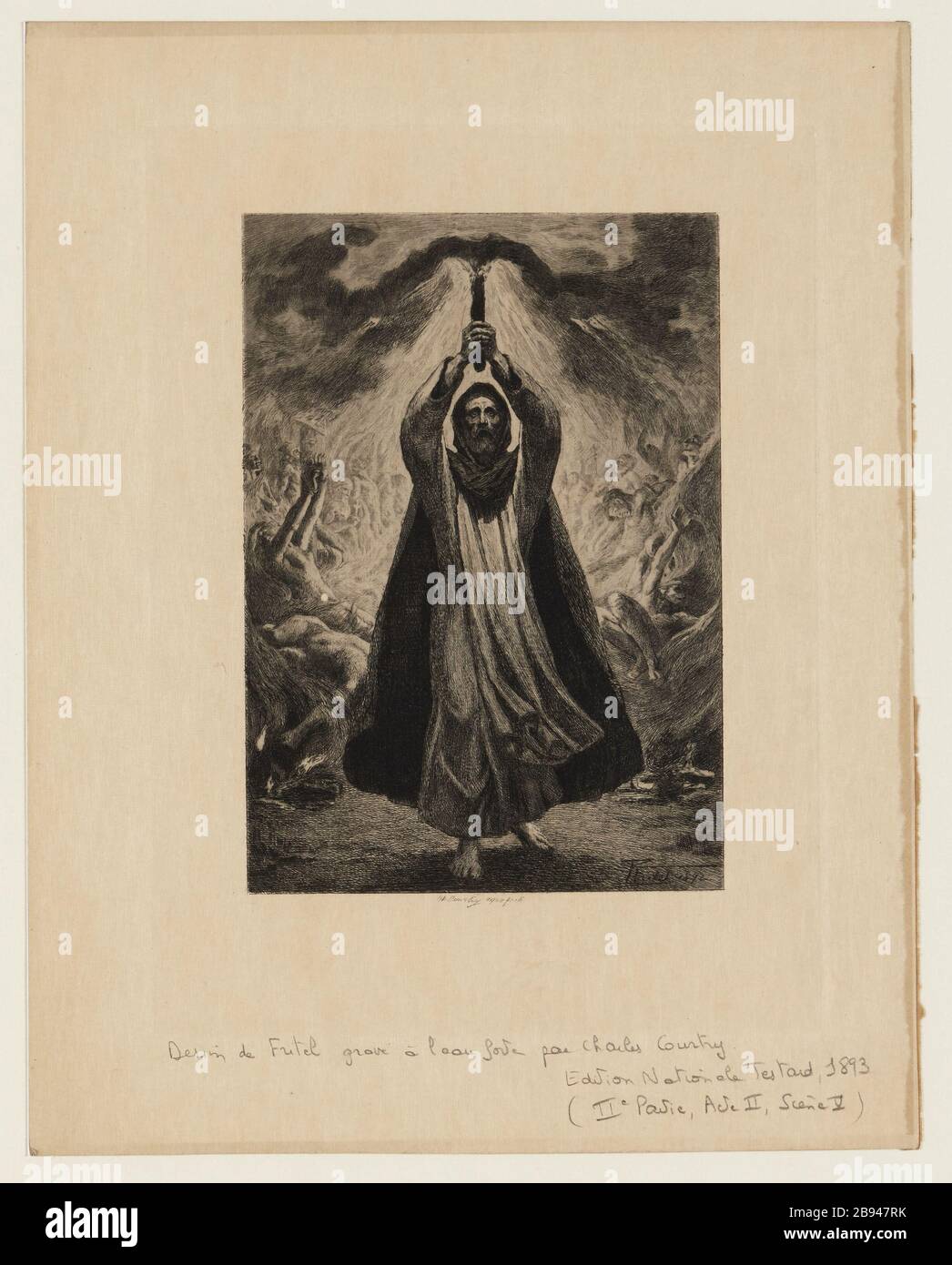 Torquemada, Part II, Act II, Scene V: Torquemada Stock Photo - Alamy