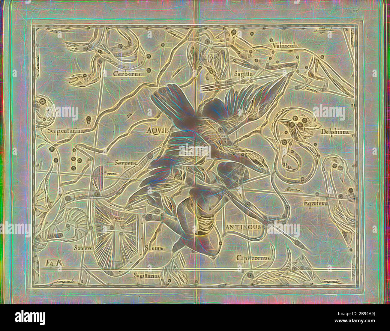 Aquila constellation hi-res stock photography and images - Alamy