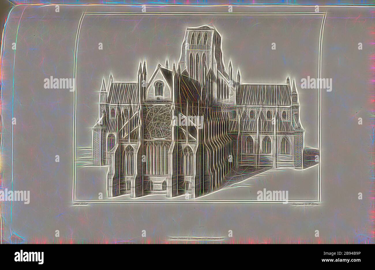 Cathedral of St. Paul from East prospect, Old St Paul's Cathedral in ...