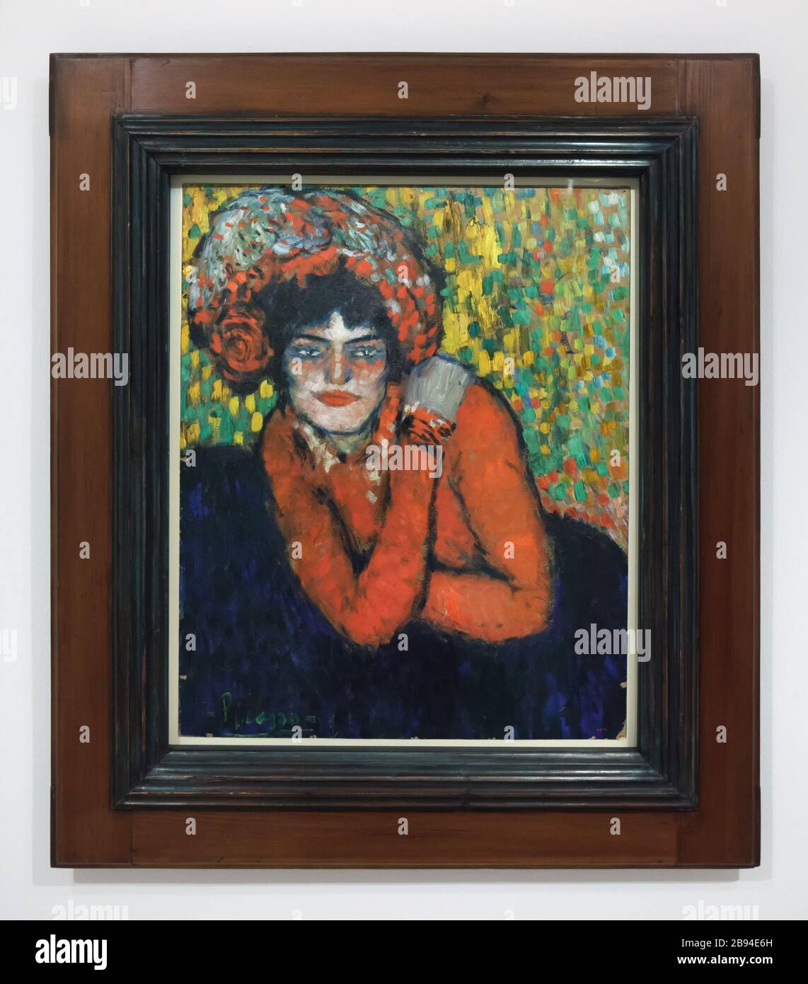 Painting 'Waiting' ('Margot') by Pablo Picasso painted in Paris in May ...