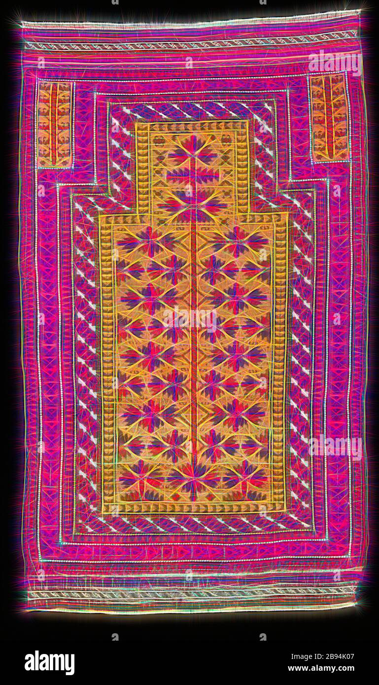 prayer rug, Baluchi people, about 1875, wool, 29 x 49 in., Textile and ...