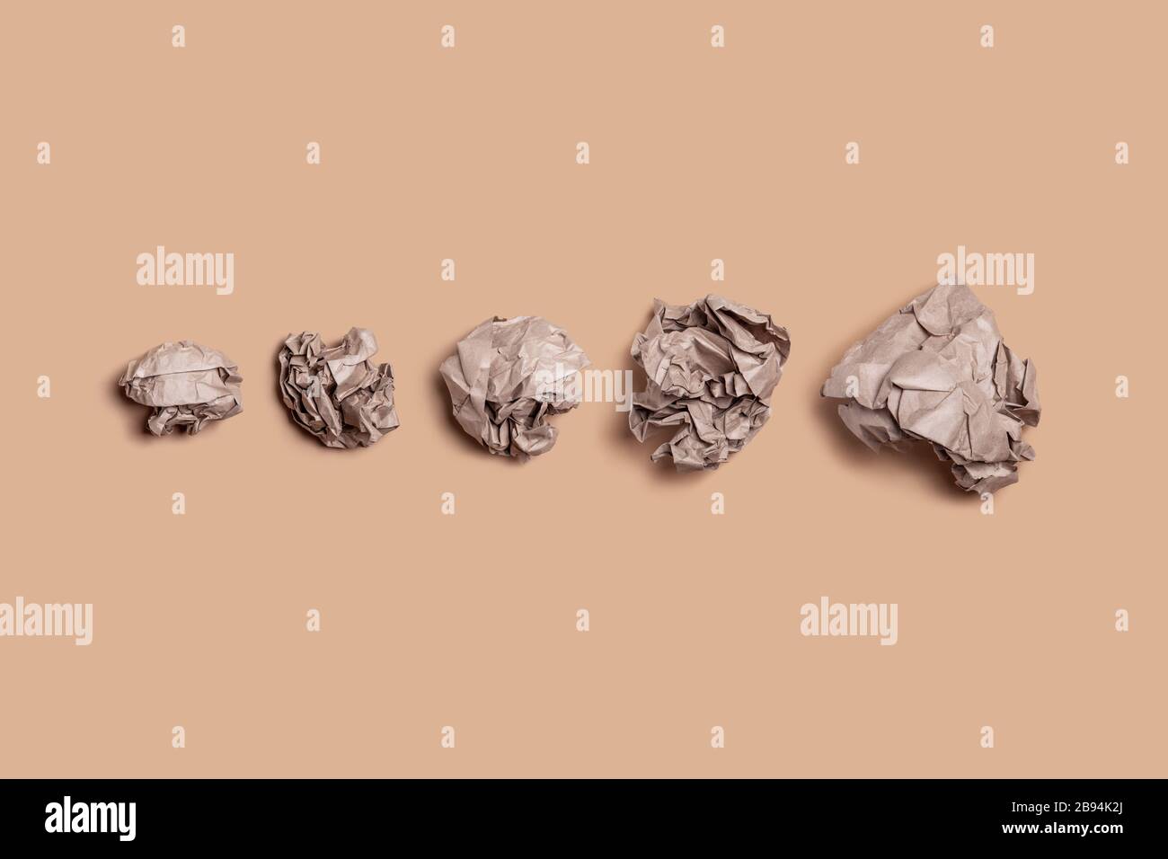 The concept of increasing the amount of garbage. Infographics from ...