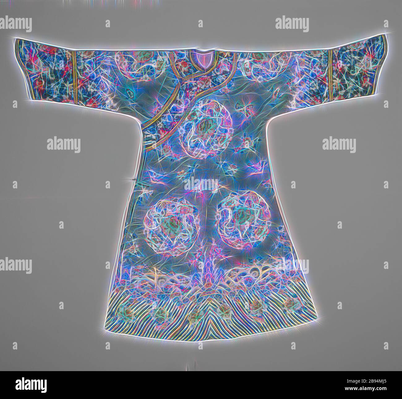 woman's robe, Qing dynasty, Qing dynasty, Qing dynasty, 1644-1911 ...