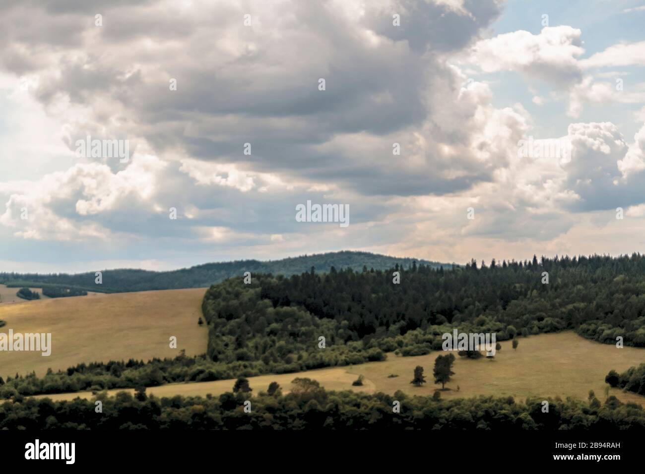 Smolnik on the Oslawa River in the Bieszczady Mountains in Poland Stock ...
