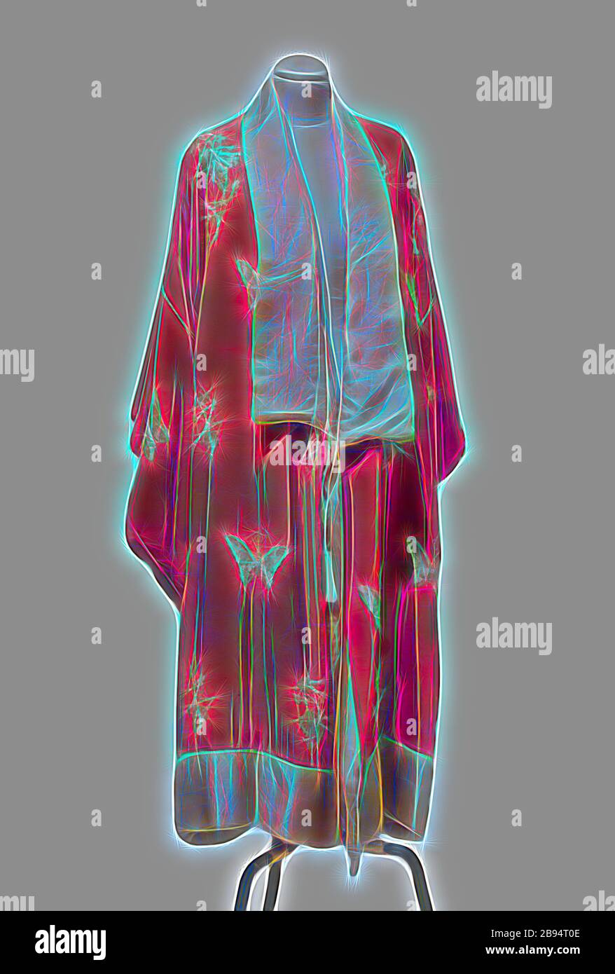 robe, Babani, Design House (French), 1921, silk embroidered with silk ...