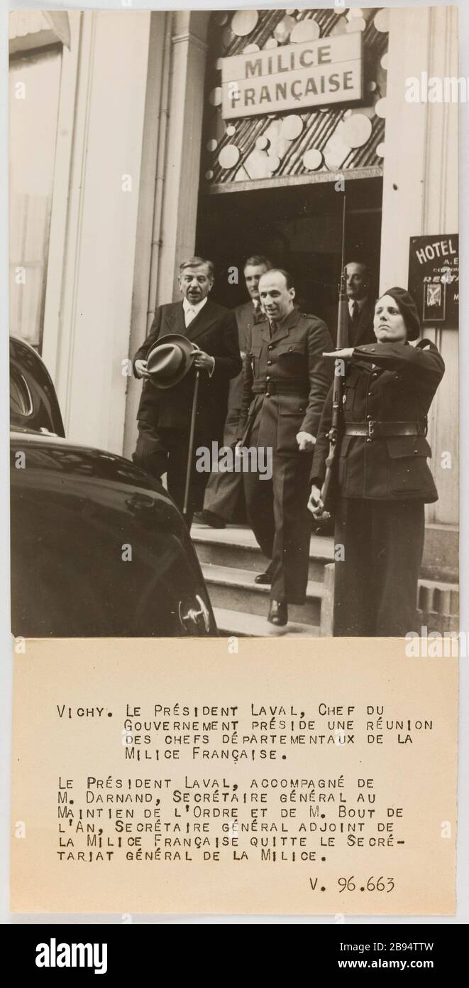 Vichy france wwii hi-res stock photography and images - Alamy