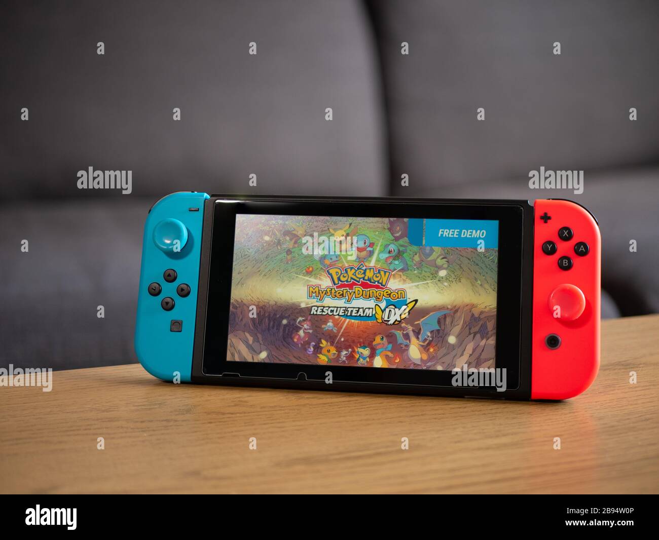 UK, March 2020: Nintendo switch Pokemon mystery dungeon free demo game ...