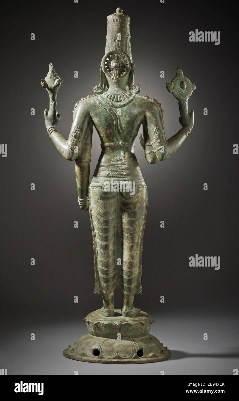 The Hindu God Vishnu Image 1 Of 12 High Resolution Stock Photography ...