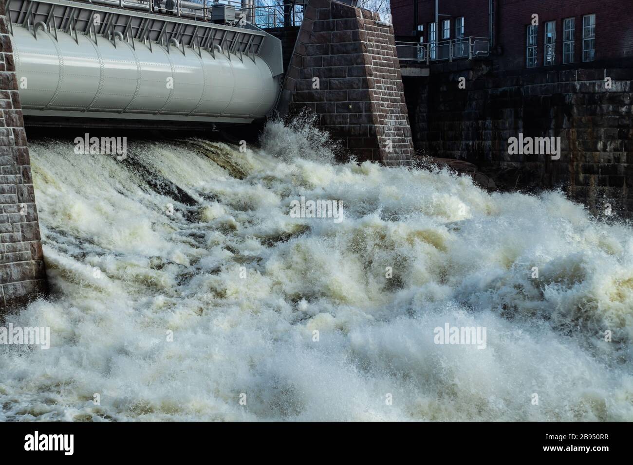 Wave power station flowing water rapid hi-res stock photography and ...