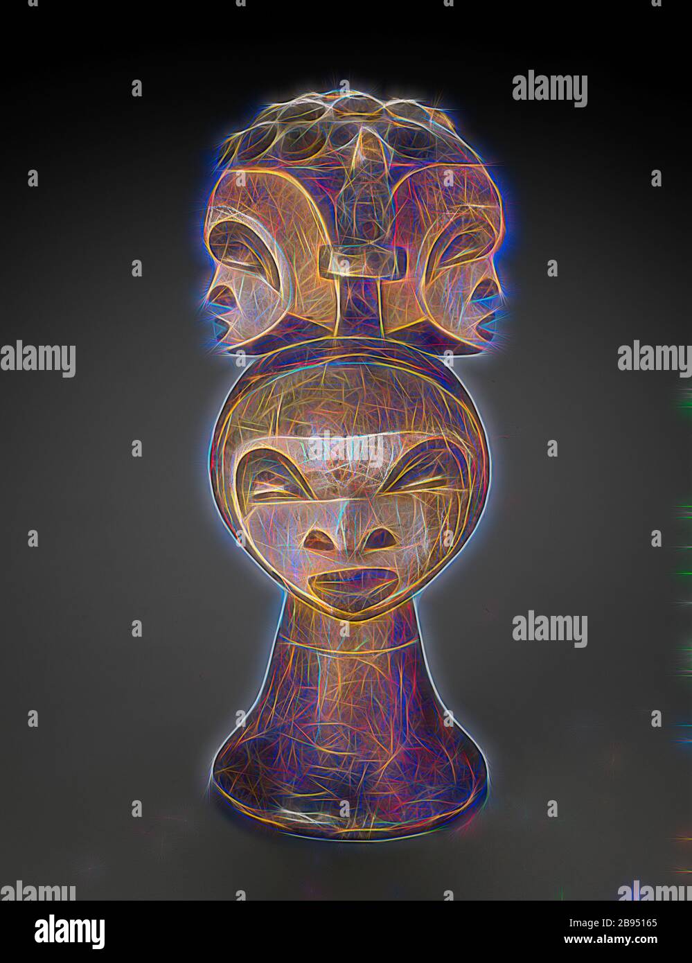 Two janus faced heads hi-res stock photography and images - Alamy