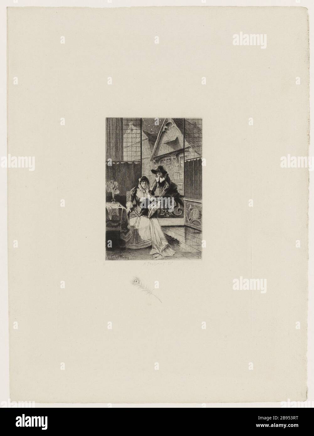 4. Marion Delorme, Act I, Scene II: The appointment Stock Photo - Alamy
