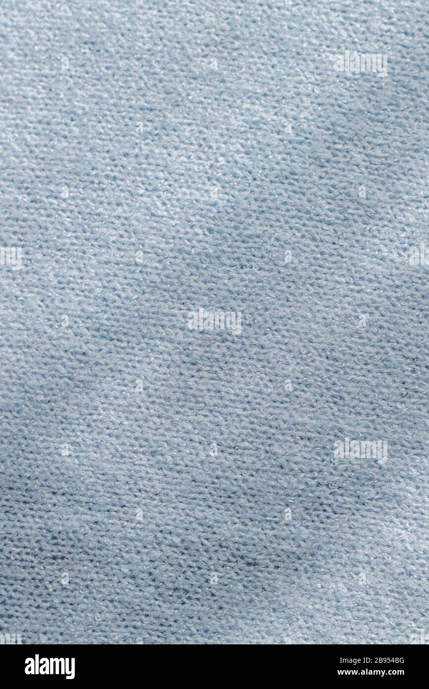 Premium blue fabric texture, decorative textile as background for ...