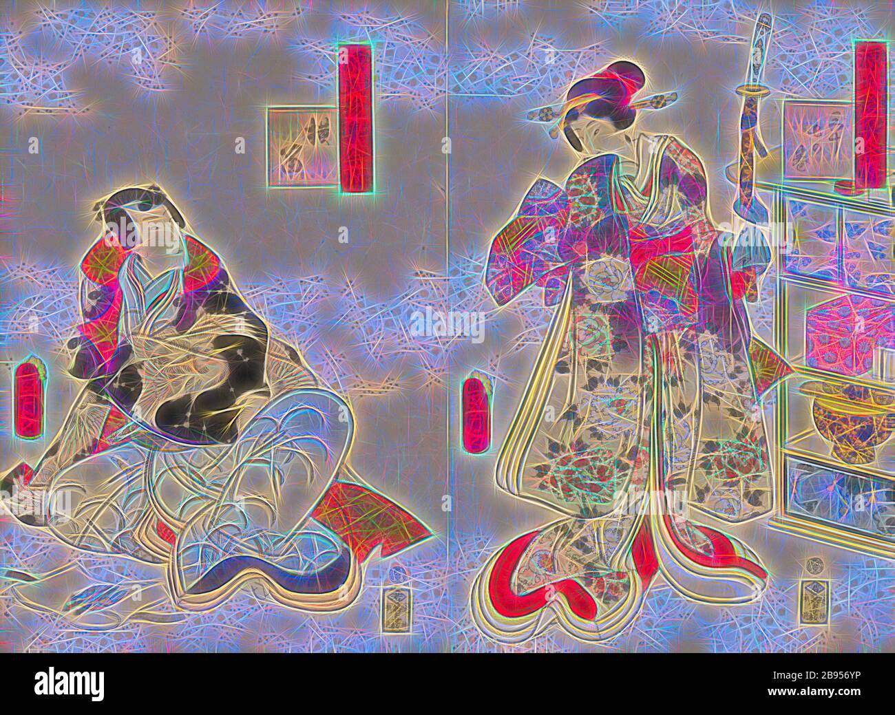 Toshidama cartouche hi-res stock photography and images - Alamy