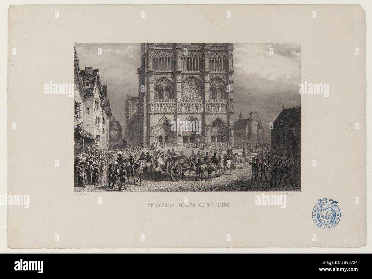 [Our Lady of Paris] Esmeralda at Notre Dame Stock Photo - Alamy
