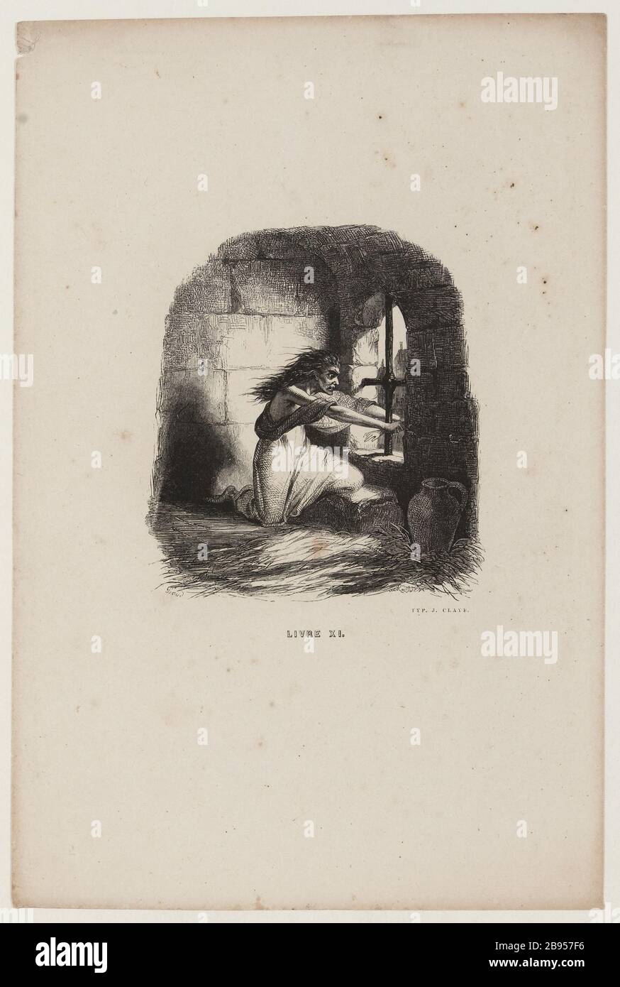 [Our Lady of Paris] frontispiece of the book XI Stock Photo - Alamy