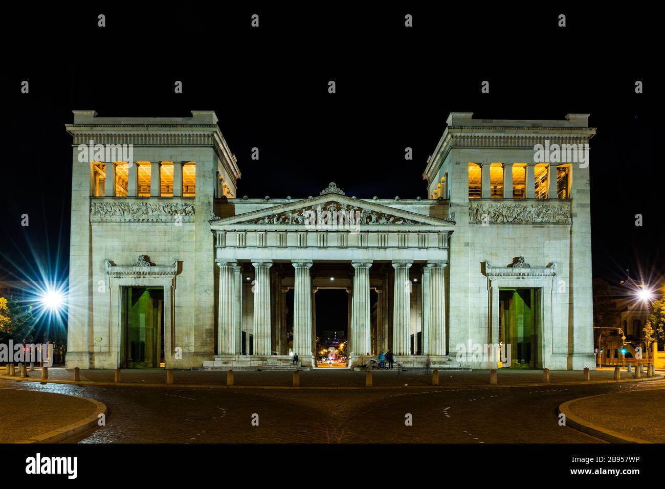 The Propylaea Museum in Munich, Bavaria Stock Photo - Alamy