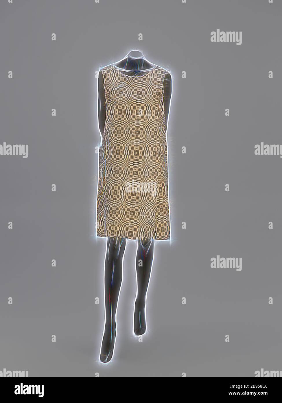 paper dress Paper-Caper Op Art Dress, Scott, Designer (American), 1966 ...
