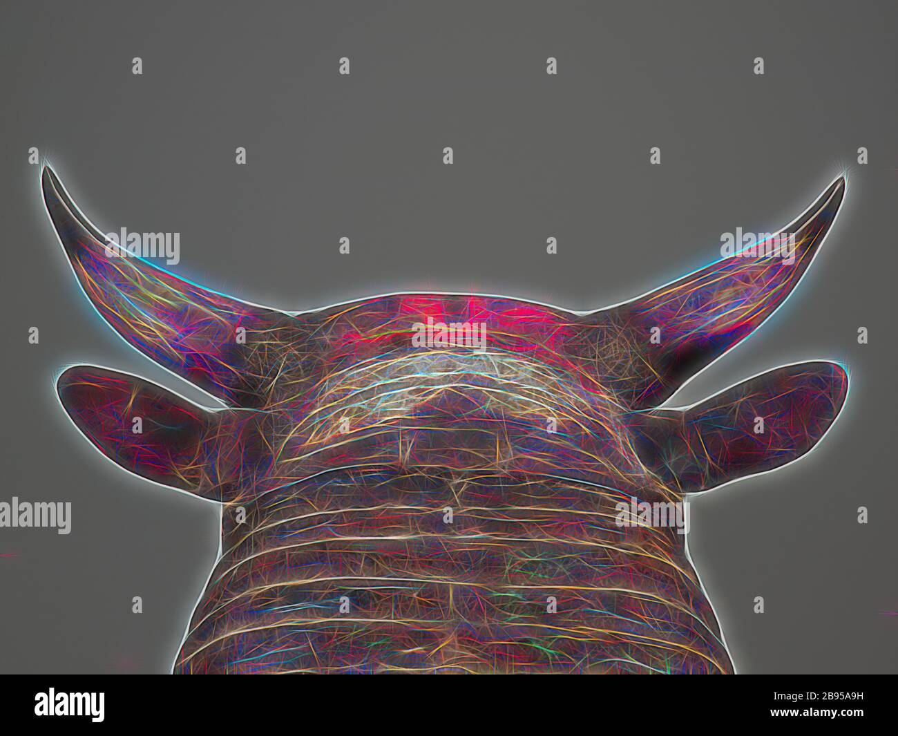 Ox head helmet mask hi-res stock photography and images - Alamy