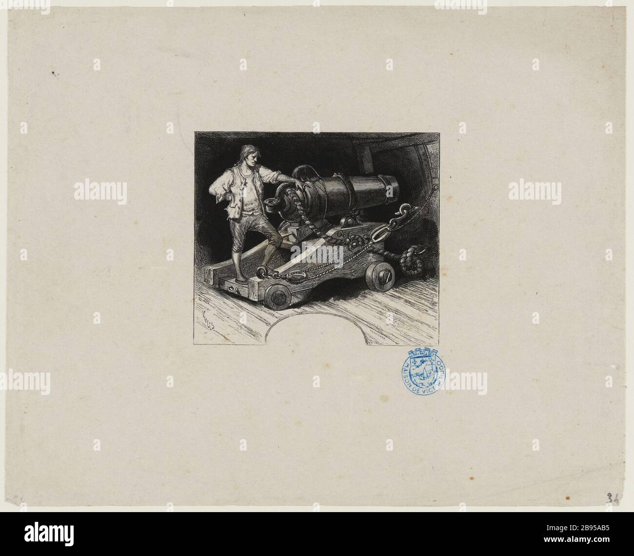 Ninety-three: The cannonade Stock Photo - Alamy